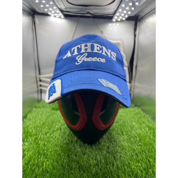 Accessories | Athens Greece Blue Embroidered Baseball Cap Hat Souvenir ...